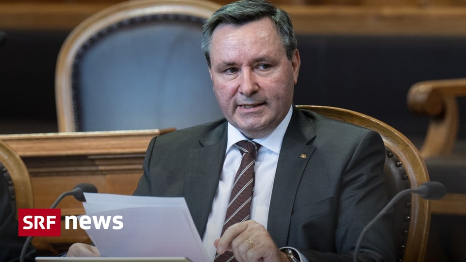 Neuer Antrag aus Berlin - SiK-Präsident Werner Salzmann lehnt Leopard-Verkauf weiter ab - News - SRF