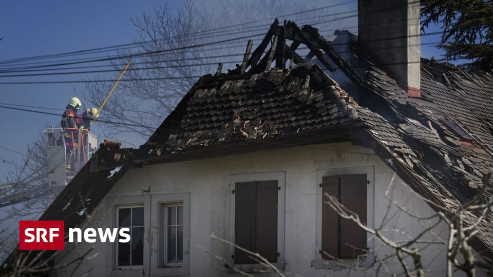 Gewaltverbrechen - Brand in Yverdon: Leichen weisen Schusswunden auf ...