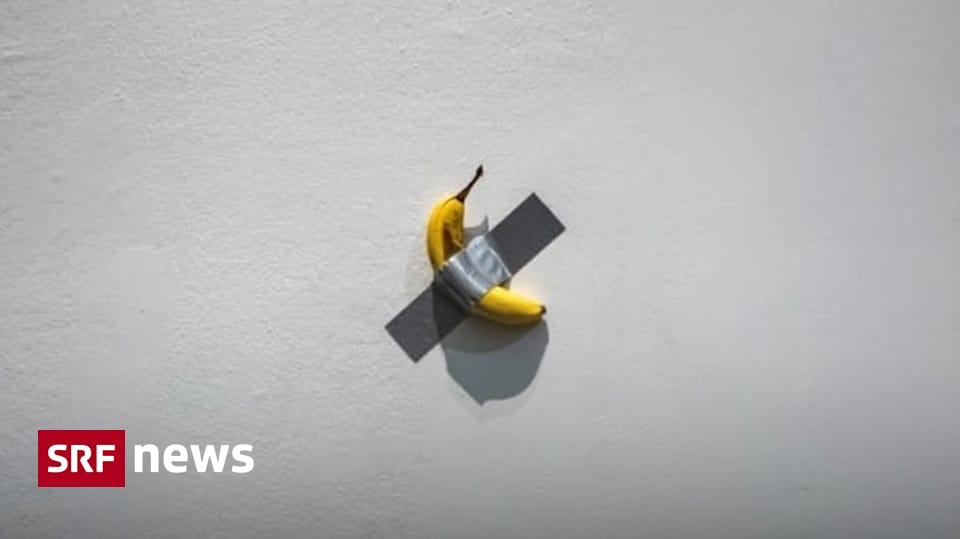 In einem Museum in Südkorea - «Hungry Student»: Banane von ...