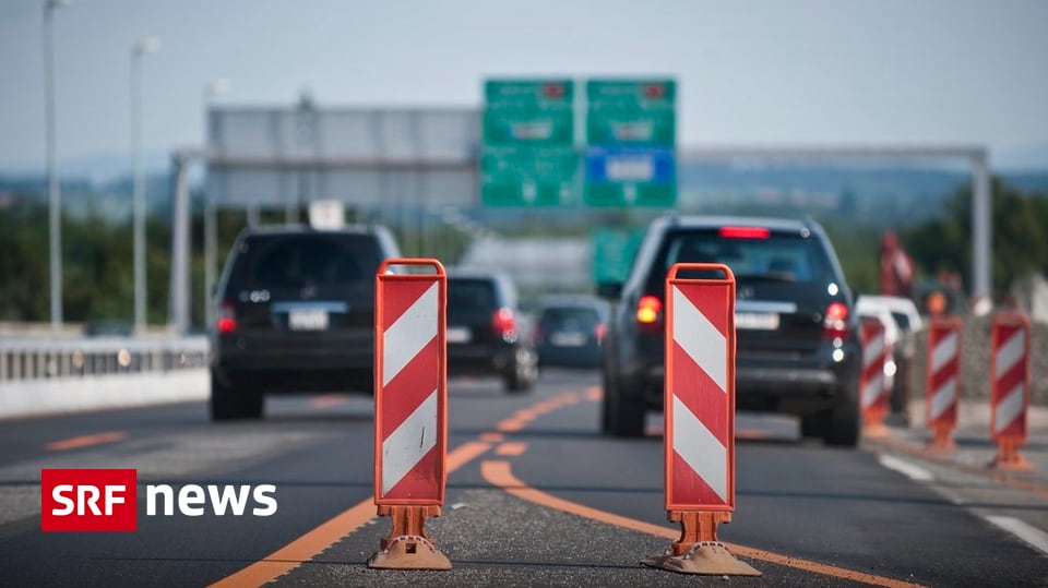 Neue Signalisation - Autobahnbaustellen sollen sicherer werden - News - SRF