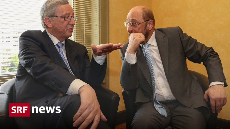 Europawahlen - So sehen Juncker und Schulz die Schweiz - News - SRF