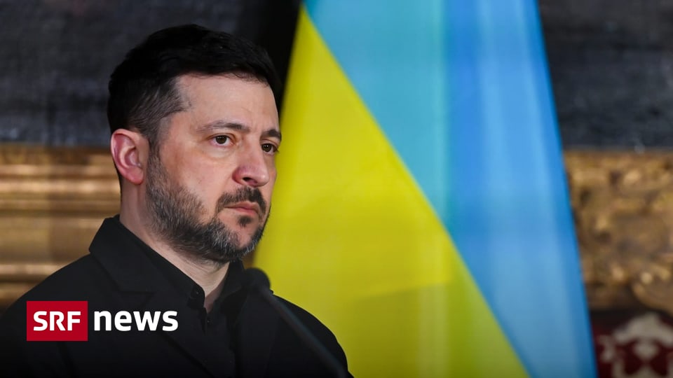 Krieg in der Ukraine - Selenski erneuert Warnung vor massivem ...