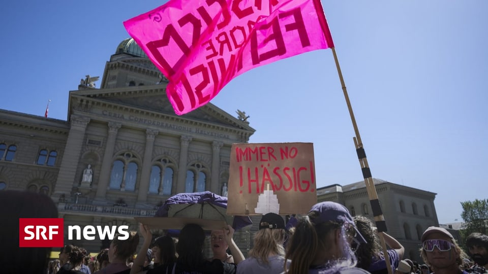 Feministischer Streik: Tausende demonstrieren schweizweit - News - SRF