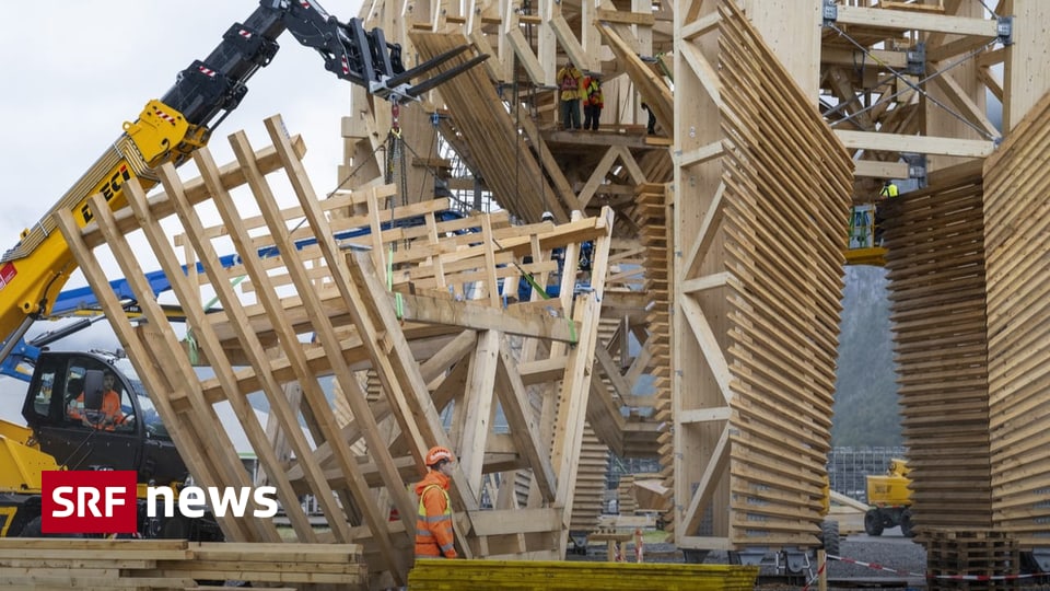 ESAF 2025: Abbau der Arena in vollem Gang – Muni Max wird verladen - News - SRF