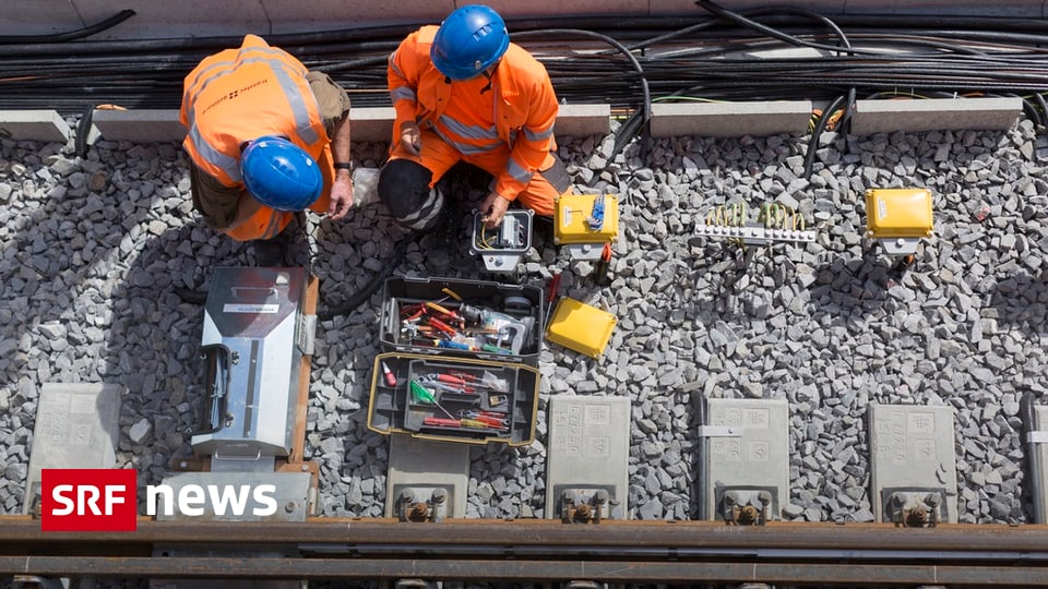 Zentralschweiz - Beim Heizen von Weichen liesse sich viel Energie ...