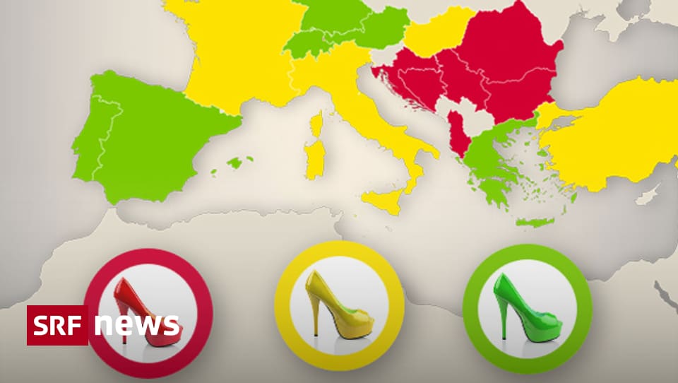 Infografik - Von verboten bis legal – Prostitution in Europa - News - SRF