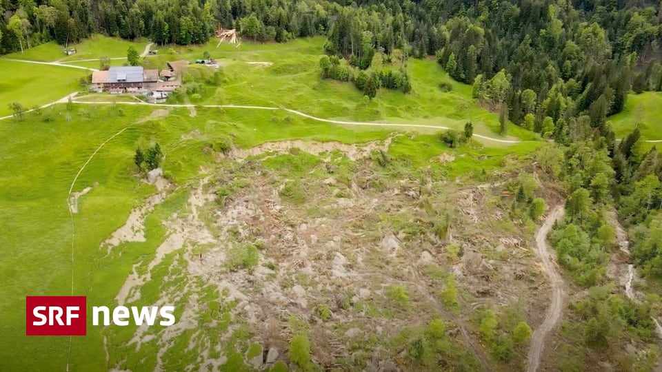 Nach Hangrutsch: Familie muss Hof für immer verlassen - News - SRF