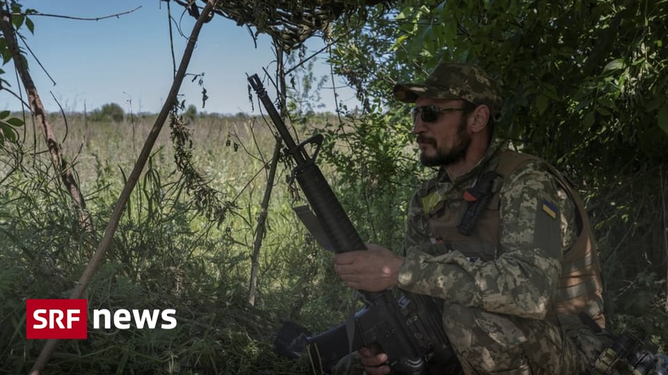 Krieg in der Ukraine - Russland meldet ukrainische Offensive - News - SRF