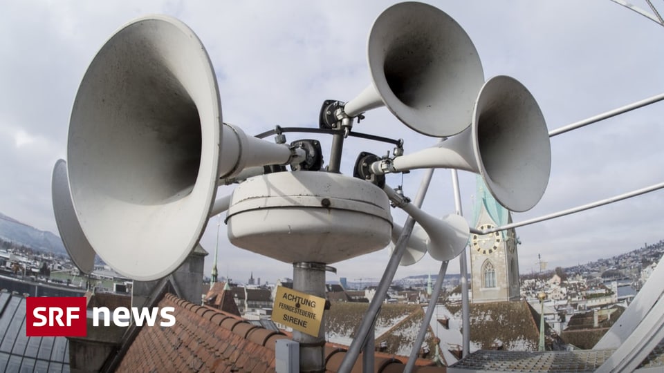 Heulende Sirenen - Nach Test: 99 Prozent der Sirenen funktionieren ...