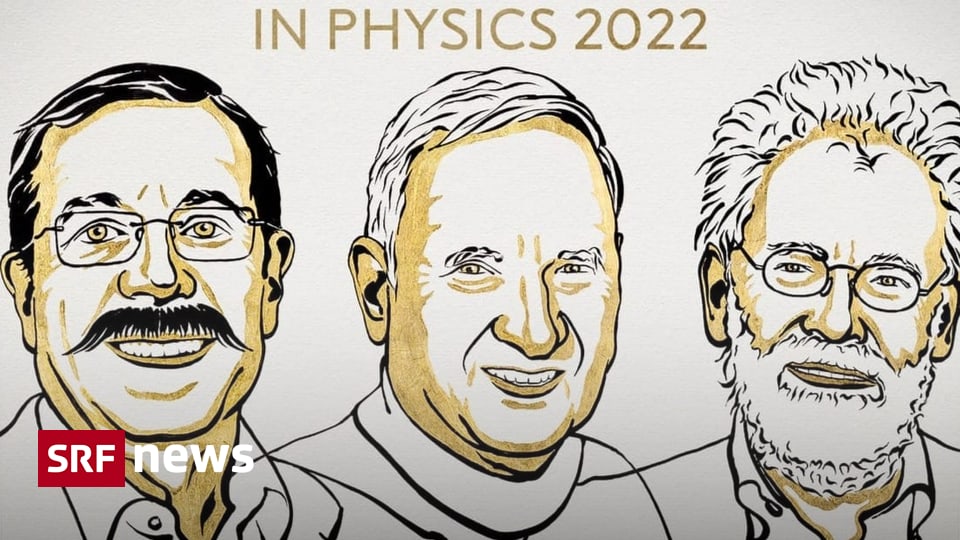 Nobelpreis 2022 - Physik-Nobelpreis geht an drei Quantenforscher - News - SRF