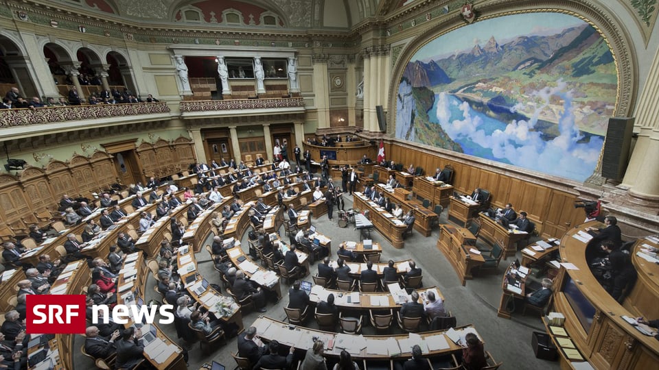 Schweiz - Parteien applaudieren und kritisieren - News - SRF