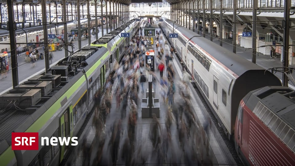Mehr Schulreisen - SBB verzeichnet Rekordtag an Schulklassen im Zug ...