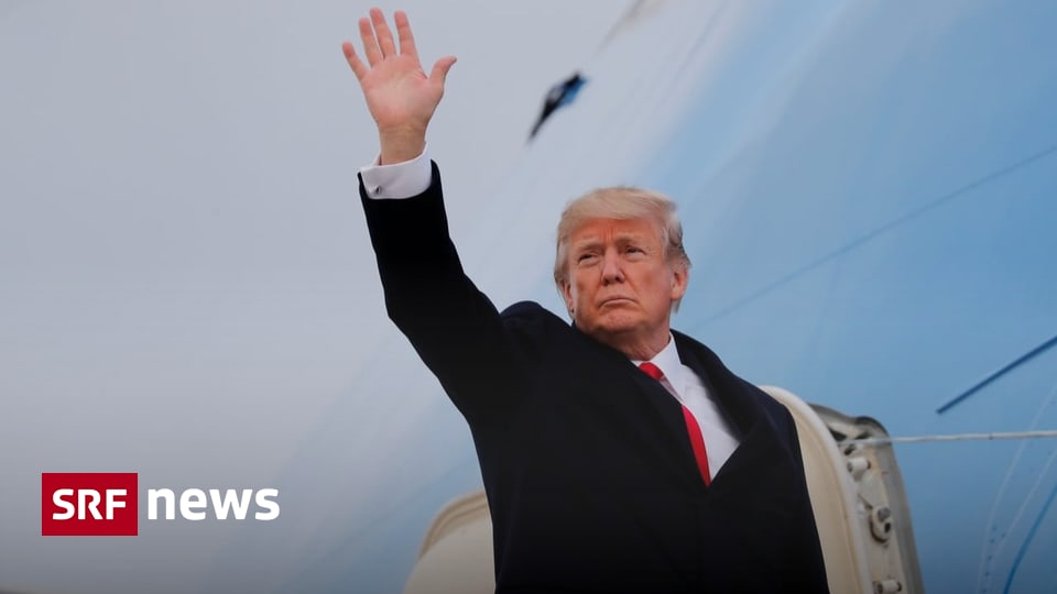 Ankunft, Rede, Treffen - So sieht Donald Trumps Tag am WEF aus - News - SRF