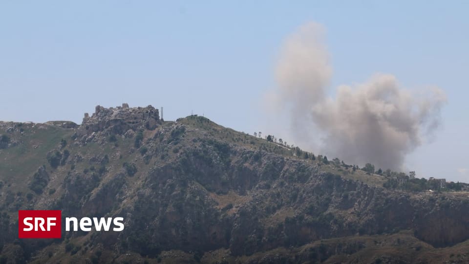 Krieg in Nahost - Israel vermeldet Vorstoss im Südlibanon - News - SRF