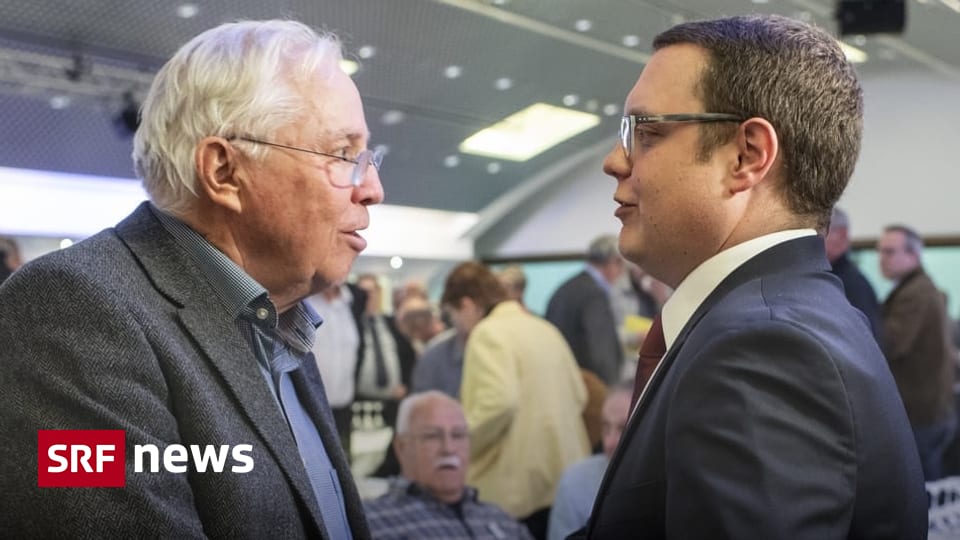 Neuer Präsident für SVP Zürich - Basis probte den Aufstand - News - SRF