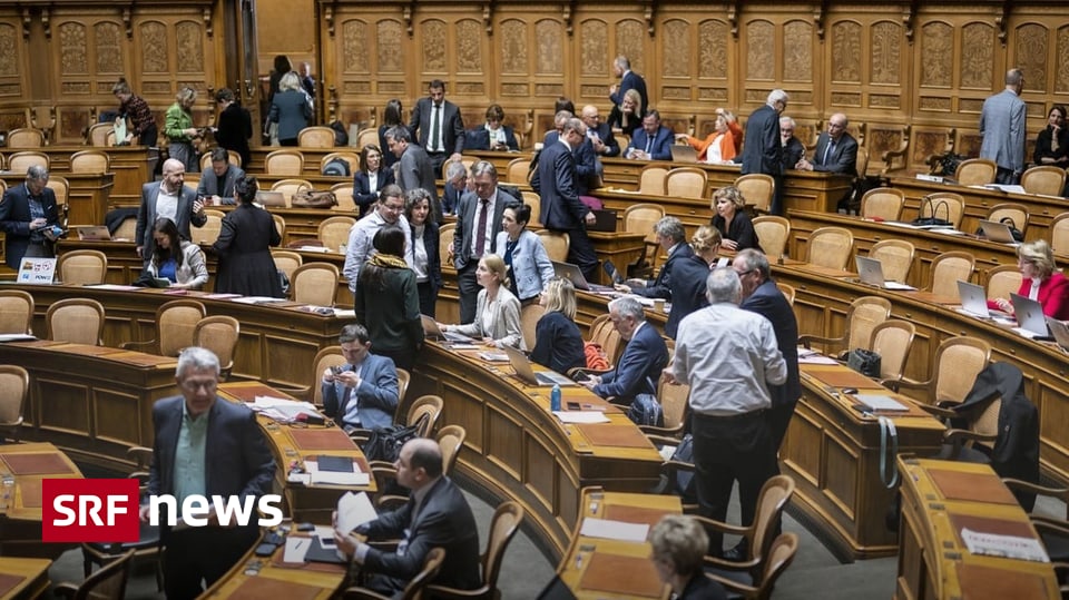 Ausserordentliche Session - Das Parlament im Protestmodus - News - SRF
