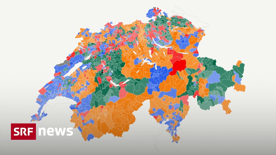 Infografik - So haben die Schweizer Gemeinden seit 1971 gewählt - News - SRF