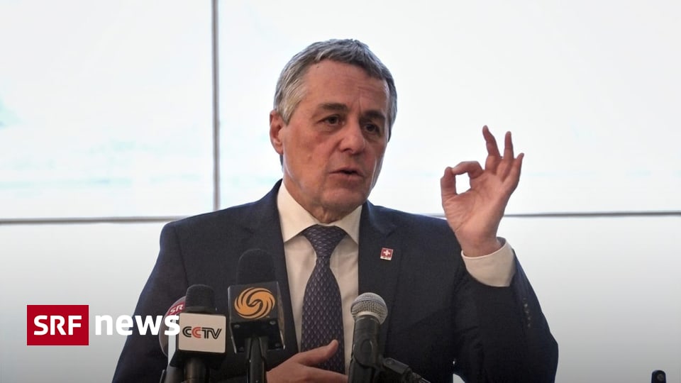 Cassis: Die Schweiz hat ihren Platz zwischen China und den USA - News - SRF