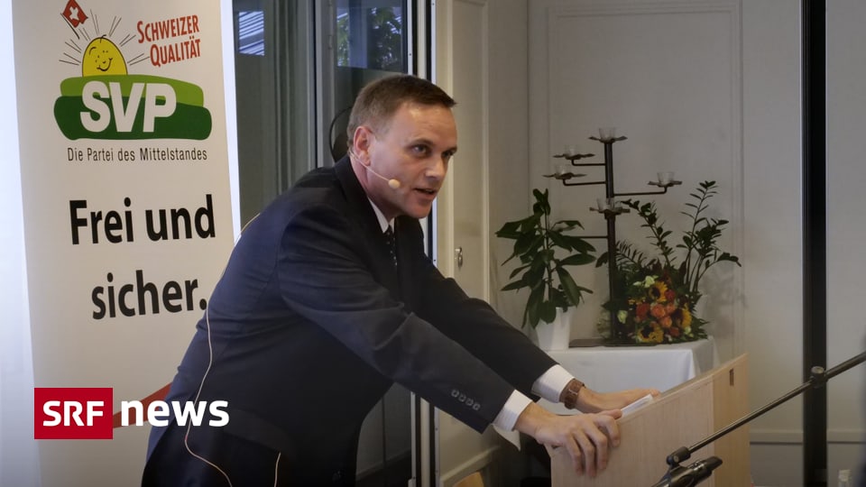 Kampf um freien Sitz - Aargauer SVP will mit Jean-Pierre Gallati in die Regierung - News - SRF