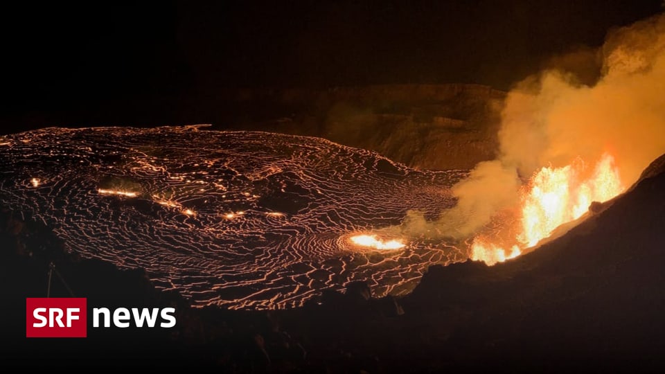 Vulkan Kilauea bricht auf Hawaii aus - News - SRF