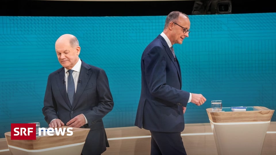 Merz und Scholz im TV-Duell: die Zusammenfassung - News - SRF