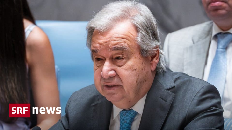 Krieg im Nahen Osten - UNO-Chef ruft nach US-Angriff zu Zurückhaltung ...