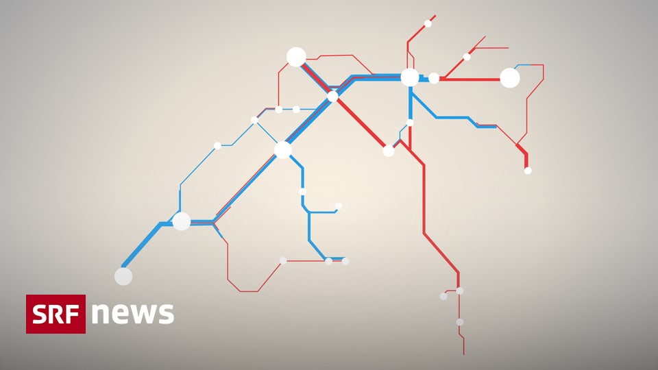 SBB-Fernverkehr - Das sind die rentablen und unrentablen Strecken ...