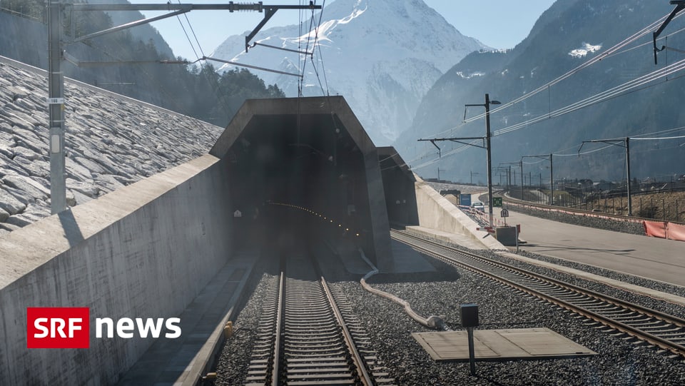 Gotthard - Der Gotthard-Basistunnel in Bildern - News - SRF