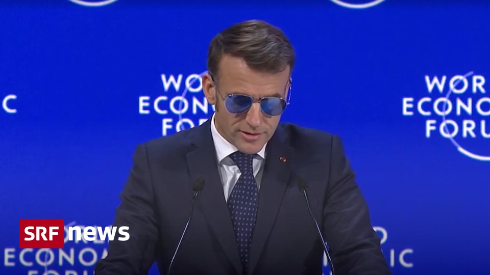 WEF 2026 - Macron: «Zölle als Druckmittel sind inakzeptabel» - News - SRF