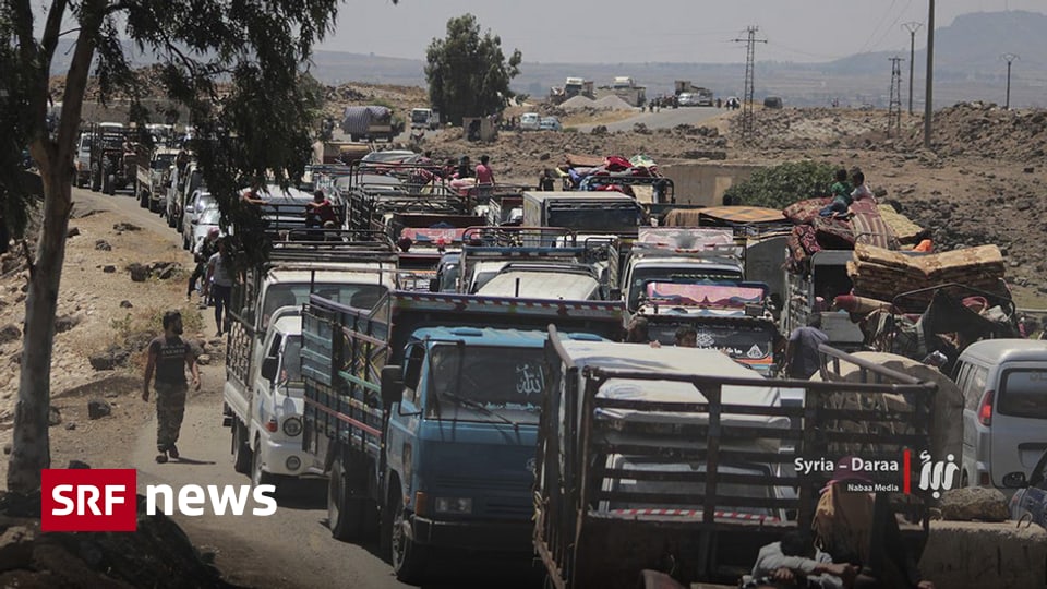 Krieg in Syrien - 270'000 Menschen auf der Flucht - News - SRF