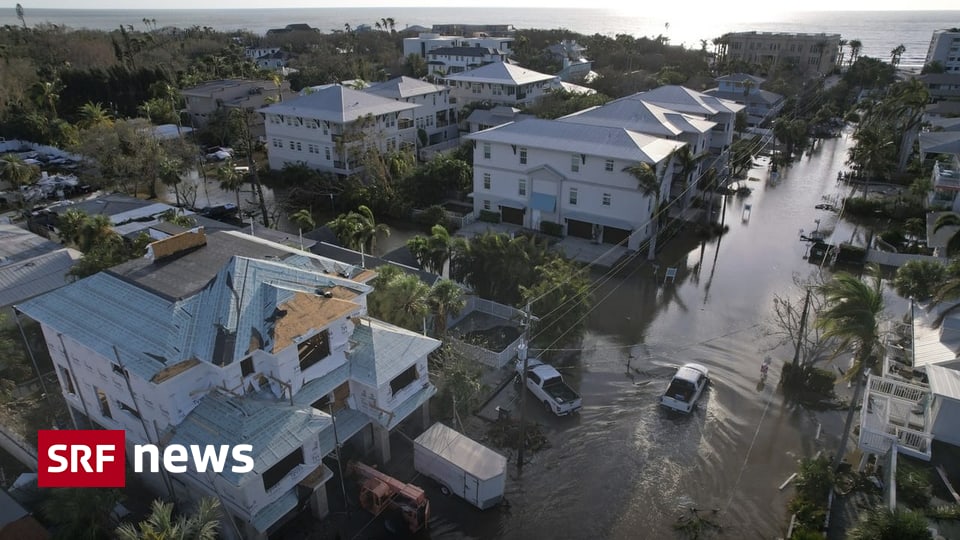 Hurrikan «Milton»: die Übersicht zur Lage in Florida - News - SRF