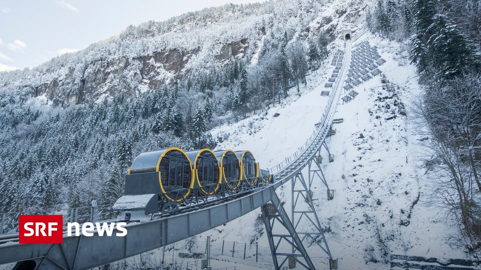 Neue Standseilbahn Stoos - Die Einweihung ist geglückt - News - SRF