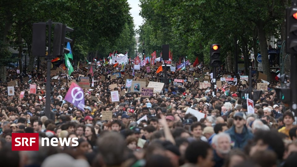 Landesweite Demonstrationen - Hunderttausende gehen in Frankreich gegen ...