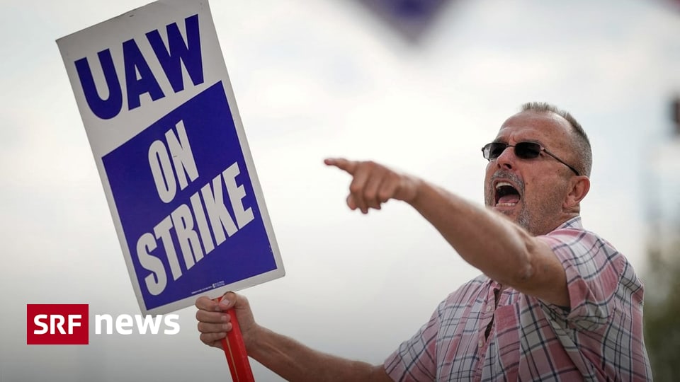 Arbeitskampf in den USA - Streik legt in mehreren US-Autowerken ...