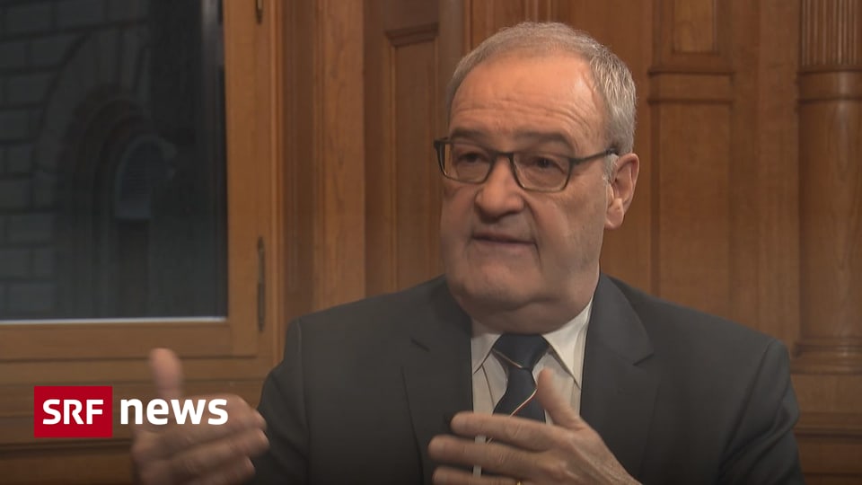 Guy Parmelin im Interview - News - SRF