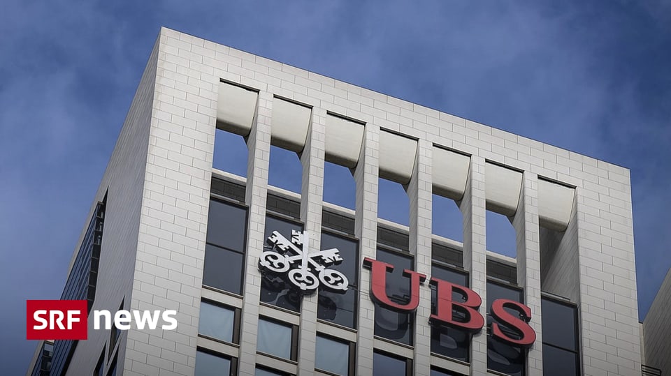 Übernahme der Credit Suisse - UBS wird dank CS-Übernahme Rekordgewinn erzielen - News - SRF