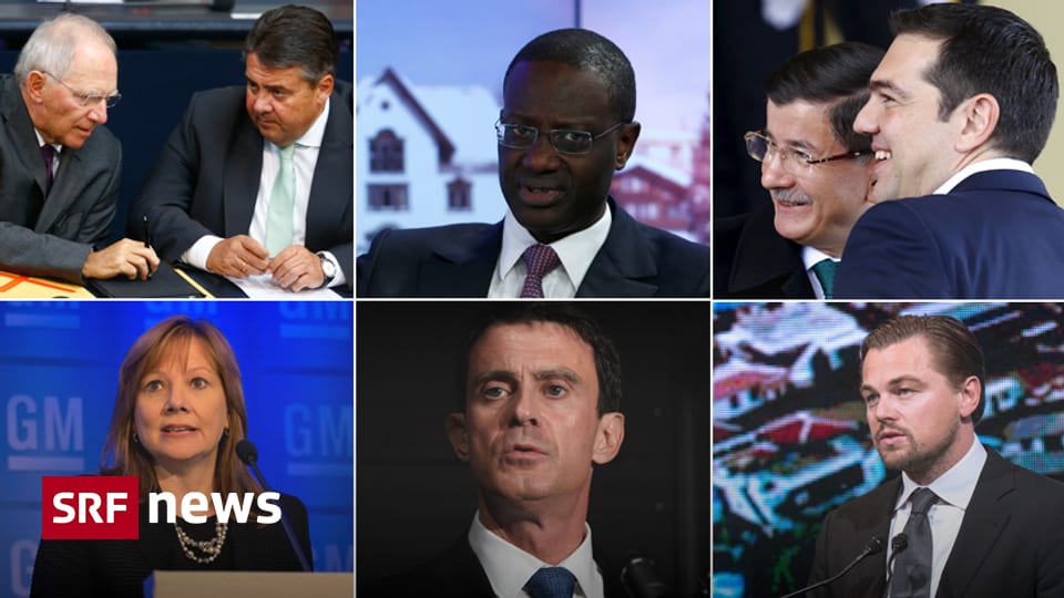 WEF 2016 - Das sind die grossen Namen am diesjährigen WEF - News - SRF