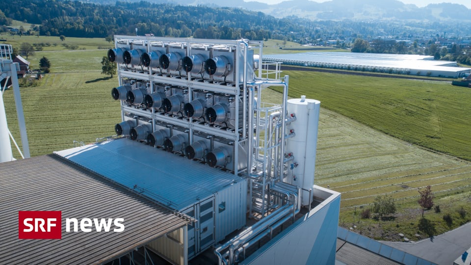 CO2 absaugen und recyceln - Klimaschutz: Schweizer Technologie spielt vorne mit - News - SRF