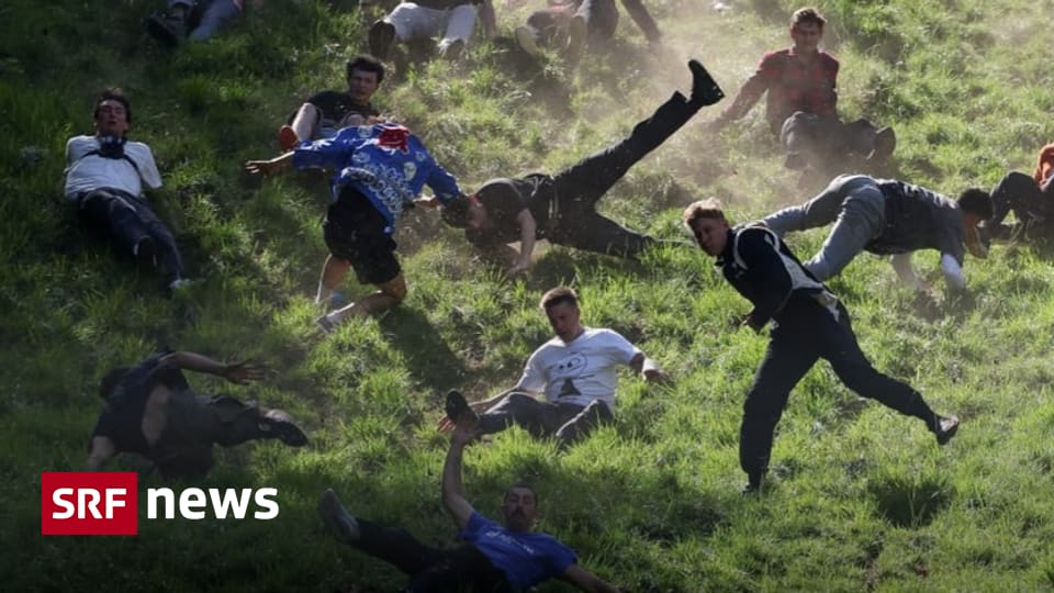 «Cooper's Hill Cheese-Rolling» - Ein Berg, ein Käse und zwei Dutzend ...