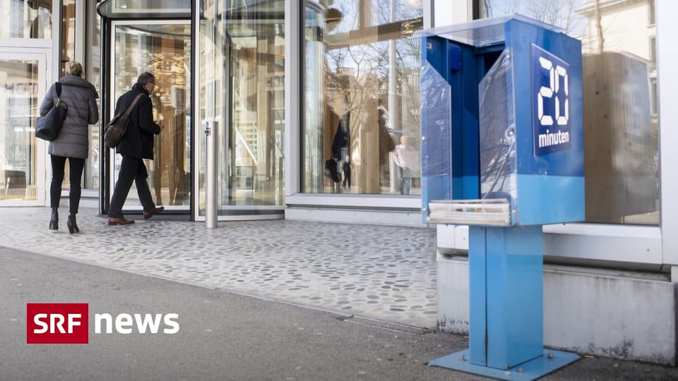 «20 Minuten» stellt tägliche Printausgabe ein - News - SRF