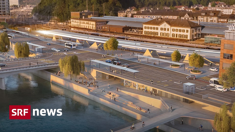 90-Millionen-Projekt - Neuer Bahnhofplatz samt Aaresteg für ...