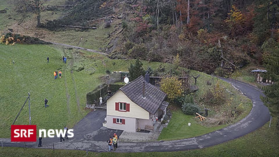 Zentralschweiz - Haus im Weggiser Rutschgebiet wird abgerissen - News - SRF