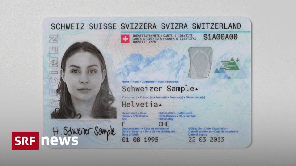 Neue Sicherheitsmerkmale - So sieht die neue ID aus - News - SRF
