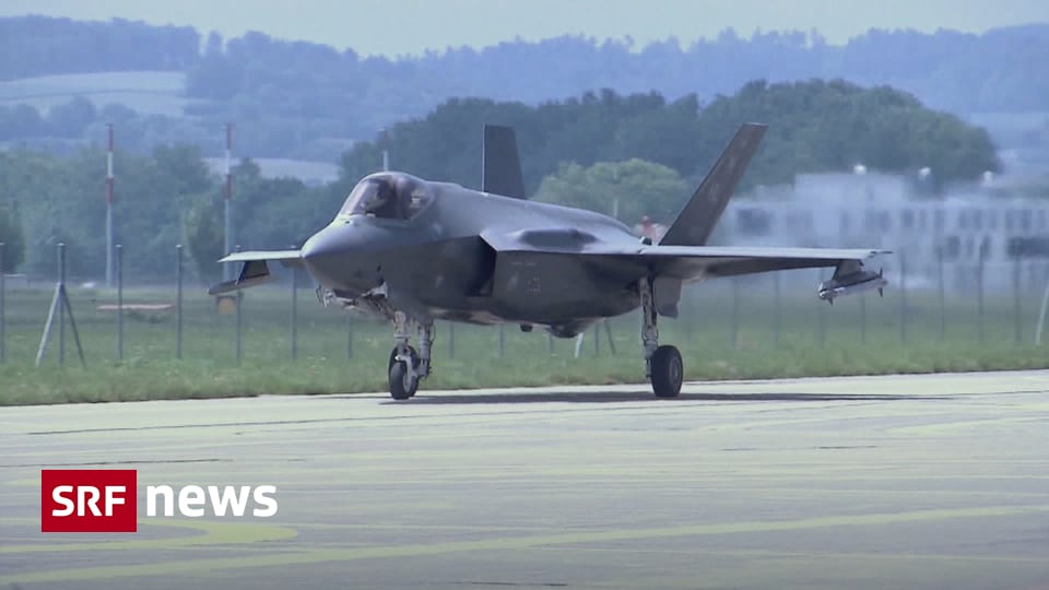 F-35-Kosten: Parlament verlangt Aufklärung vom VBS - News - SRF