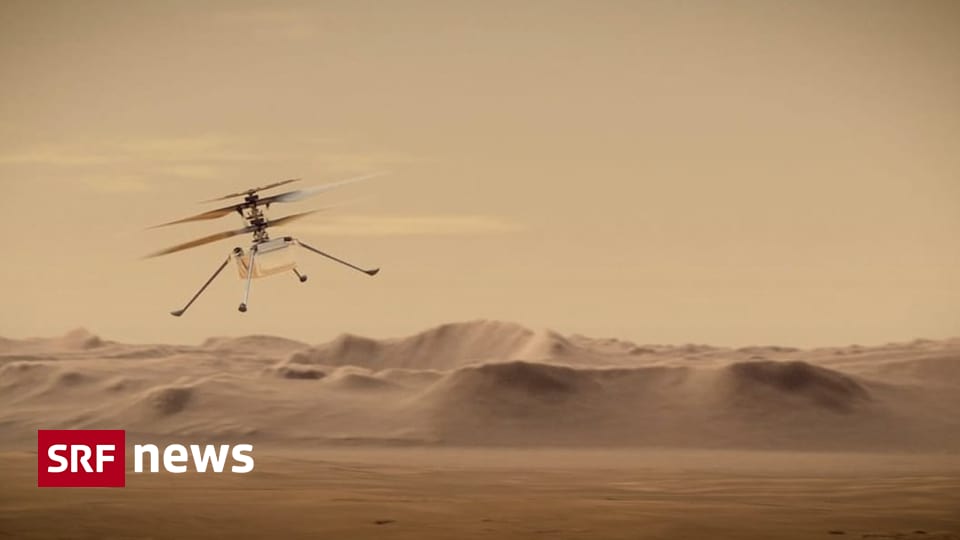 Mission auf dem Mars - Mars-Helikopter Ingenuity kann nicht mehr ...