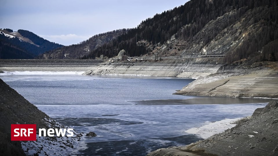 Schweizer Stauseen sind ungewöhnlich leer - News - SRF