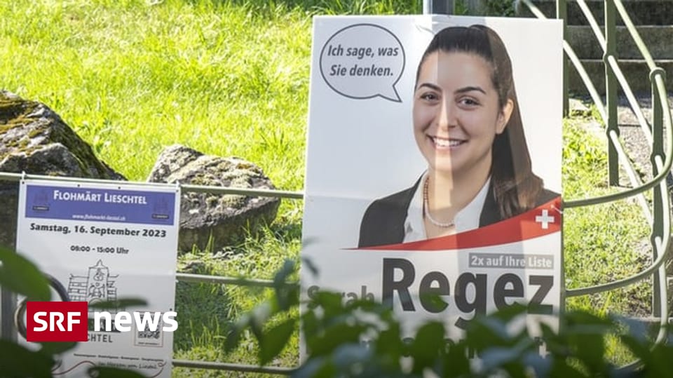 Sarah Regez: Sektionen der Jungen SVP distanzieren sich - News - SRF