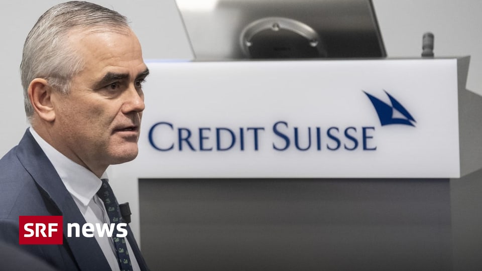 Rote Zahlen im zweiten Quartal - Credit-Suisse-CEO Gottstein tritt ab ...