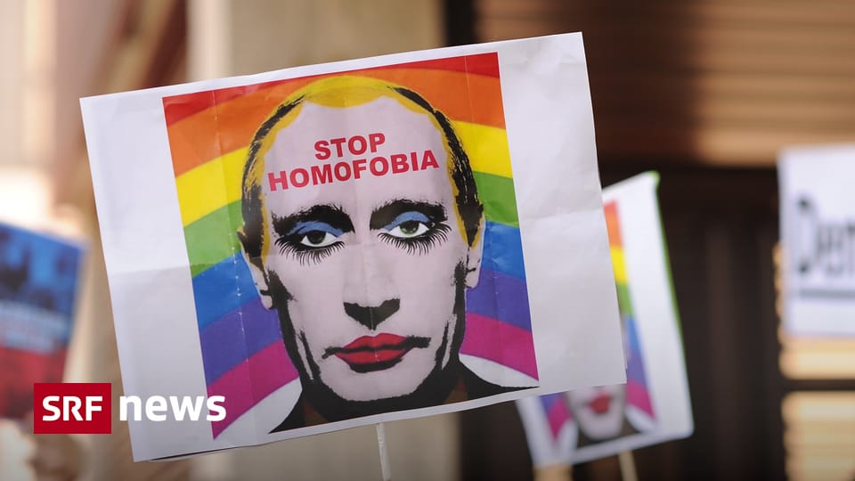 Verbotene Satire - Russland will nicht, dass geschminkter Putin geteilt ...