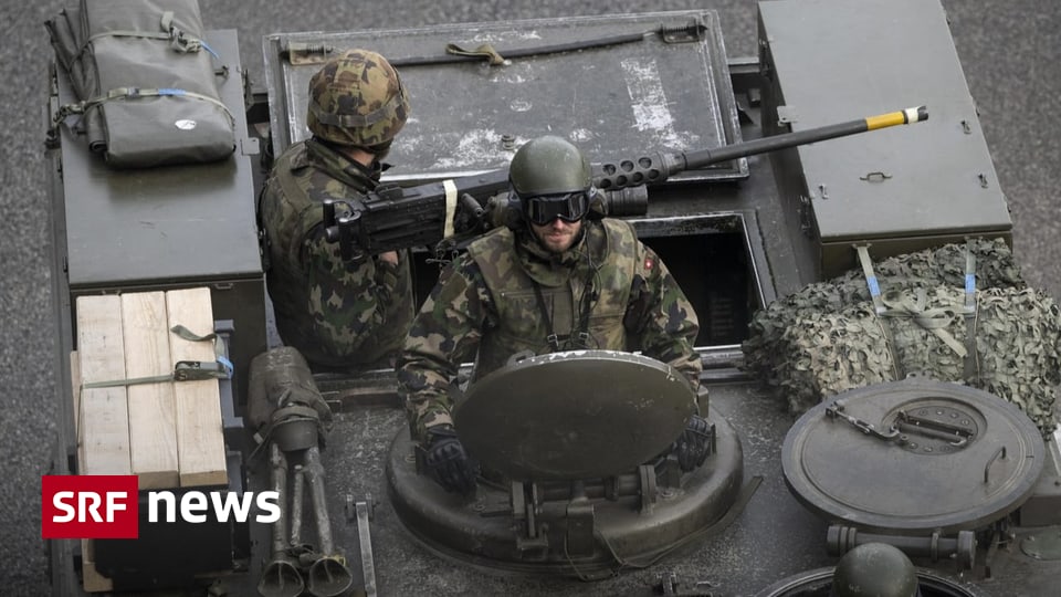 Höhere Militärausgaben geniessen grossen Support im Volk - News - SRF